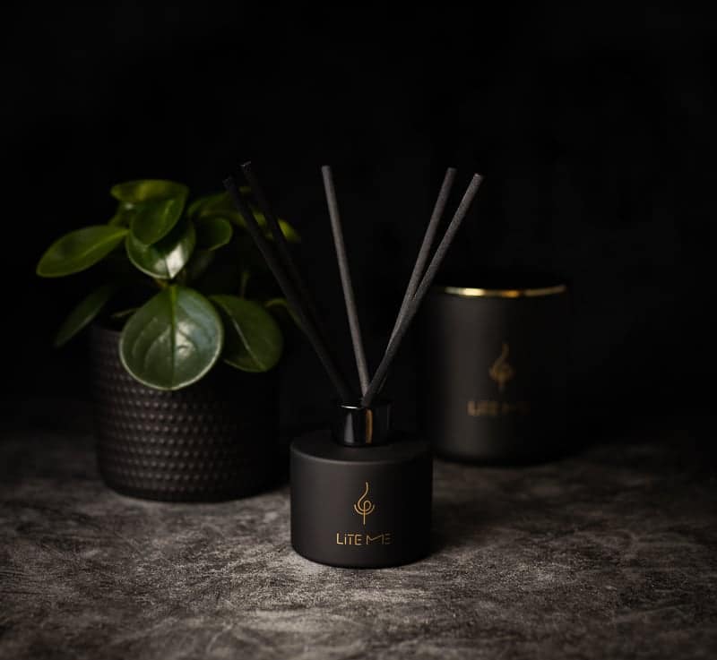Matt Black Reed Diffuser 100ml - LiteMe