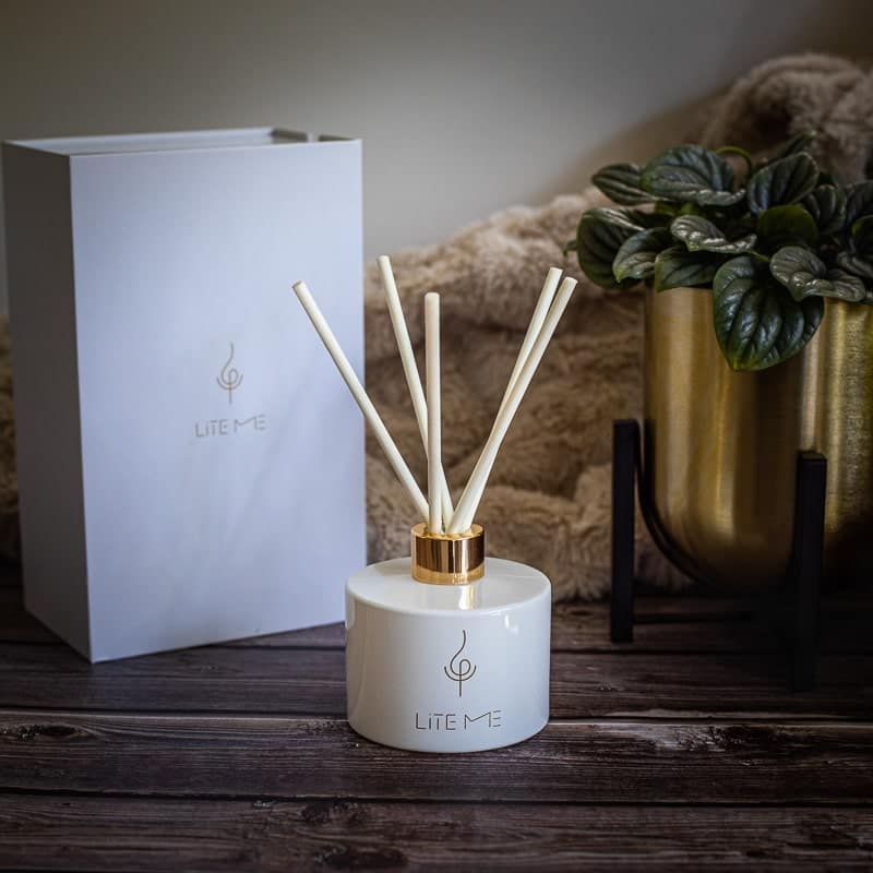 White Reed Diffuser 200ml - LiteMe