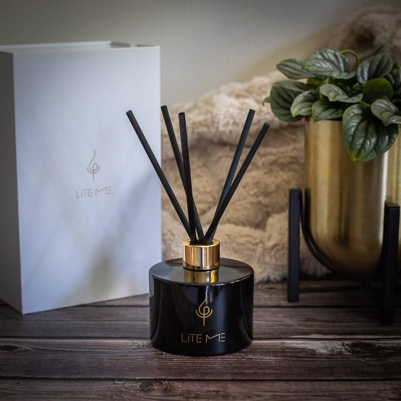 Black Reed Diffuser 200ml - LiteMe